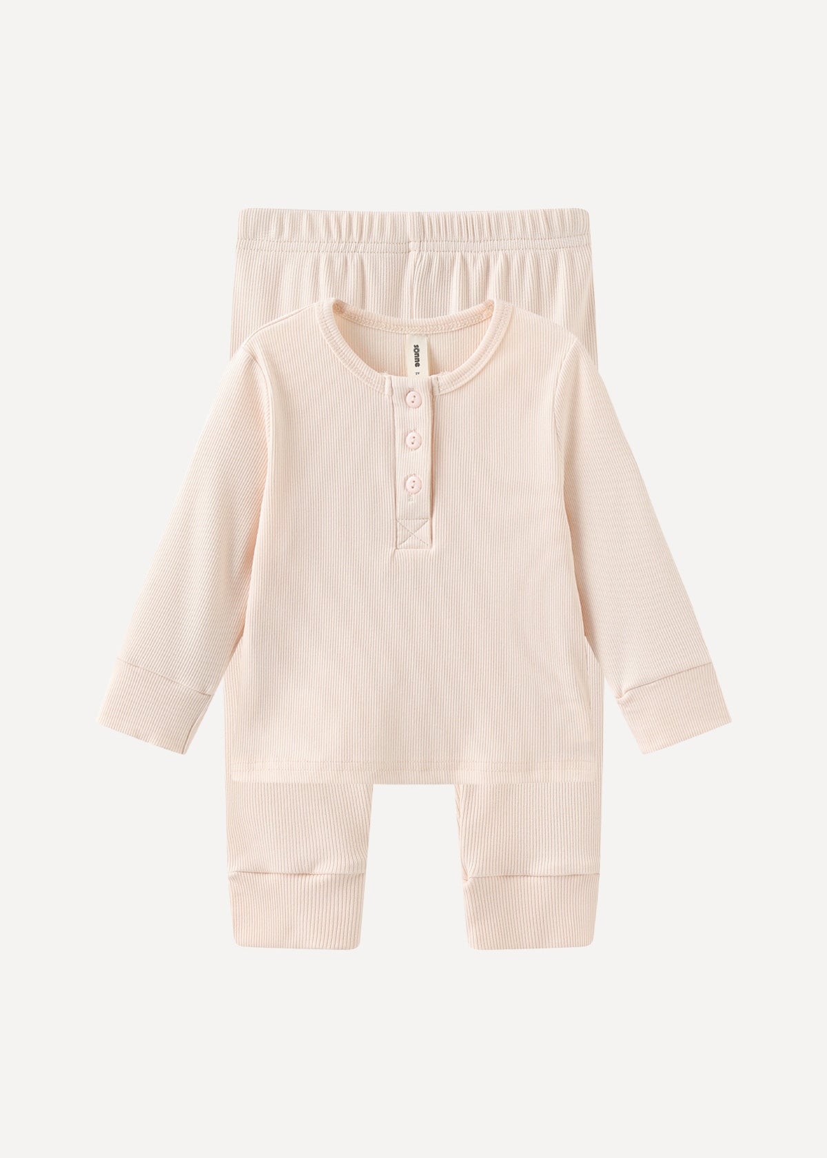 Organic Cotton Lounge Set in Beige – SONNE LIFE
